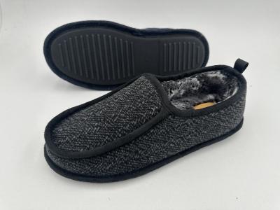 中国 メモリーフーム 男性用 室内 スナッパ TPR ゴムソール 暖かい家用 靴 カスタムサイズ 販売のため
