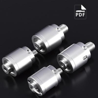 China High Precision CNC Turning Milling Parts for Automotive Tolerance ±0.01mm Drawing Format PDF for sale