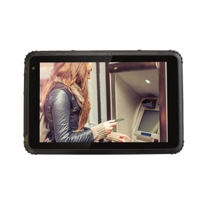Cina 8 pollici IP67 x86 Rugged Tablet con Win10 OS 4GB 64GB 4G LTE 7500mAh batteria lettore NFC in vendita