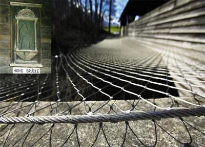 Cina Corda annodata Stretchable Mesh For Security Zoo Cages di acciaio inossidabile 7*7 in vendita