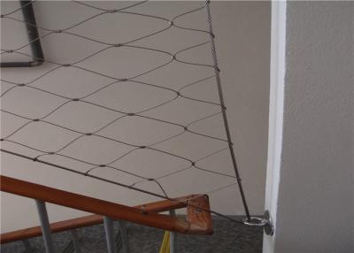 Cina Corda flessibile Mesh Fence For Safety Net del puntale di acciaio inossidabile del × 7 del diamante 7 in vendita