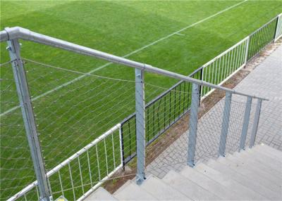 China Malla arquitectónica flexible suave 2.0m m/del cable cuerda de acero inoxidable Mesh Netting For Balcony en venta