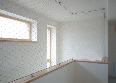 Cina Pannelli di lunghezza della maglia 2.4m della corda di Diamond Soft Handrails 2.0mm ss ad entrambi i lati in vendita