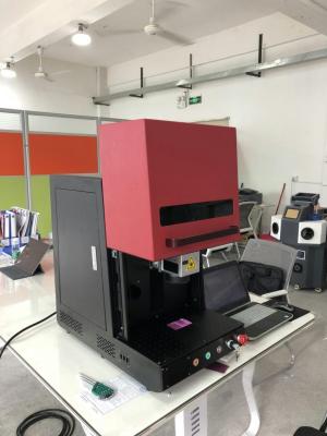 China High Speed Portable Fiber Laser Marking Machine 20W EZCAD Control Software For Metals for sale