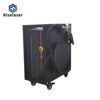 China Handheld Laser Welding Machine with 3mm Welding Depth Raycus MAX IPG Laser Source and Online Support for sale
