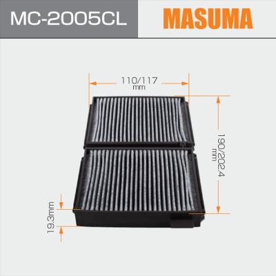 중국 MC-2005CL MASUMA 토요타 아리스토 88508-22020 88508-30020용 활성 탄소 공기 필터 판매용