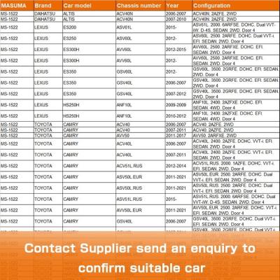 중국 토요타 자동차 픽업 C22034ABE MS-1522N MASUMA 자동 브레이크 시스템 브레이크 패드 04466-33160 판매용