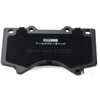 중국 SEQUOIA K6 JAPANESE CAR 브레이크 패드 04465-60280 0446560300 ASV40L 판매용