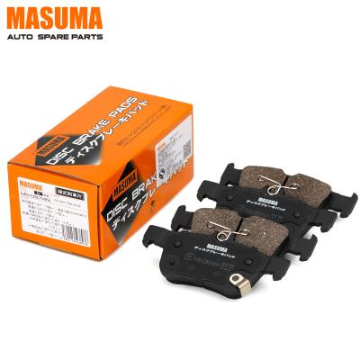 중국 MS-C5014N 반금속 브레이크 패드 세트 43022-TBA-A02로 HONDA의 브레이킹을 향상시킵니다. 판매용