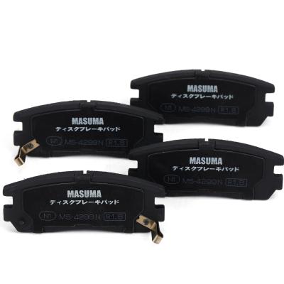 중국 트로퍼 II UB 자동차 웨어 센서 4쌍 2쌍 브레이크 패드 ASV40L MS-4299N MASUMA 판매용