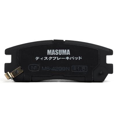 중국 트로퍼 II UB 자동차 웨어 센서 4쌍 2쌍 브레이크 패드 ASV40L MS-4299N MASUMA 판매용