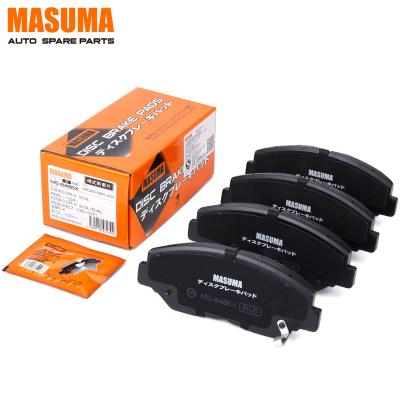 中国 CR-V II RD オートパーツ MASUMA NO. MS-8485X 静かなブレーキパッド 騒音なし 45022-S9A-A01 J10 販売のため