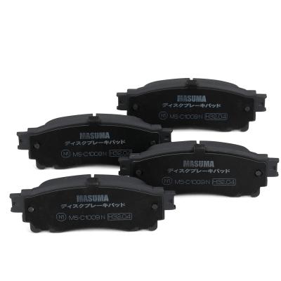 중국 04466-78010 0446658022 044667802079 렉서스 ASV40L MS-C1009N MASUMA용 브레이크 패드 세트 판매용