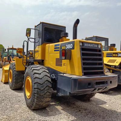 Κίνα Αρχική Ιαπωνία Χρησιμοποιείται KOMATSU WA380 φορτιστή με και αρχική υδραυλική βαλβίδα προς πώληση