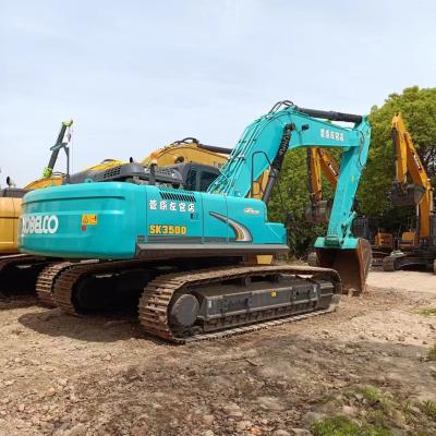 Κίνα Η Kobelco SK350-8 SK350D Excavator Digger το 2016 με λειτουργικό βάρος 35 τόνων προς πώληση