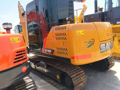 Κίνα 2016 SANY SY75C Pro Mini Digger σε καλή κατάσταση με αρχικό υδραυλικό κύλινδρο προς πώληση