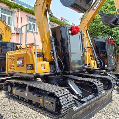 Κίνα Κατασκευασμένο το 2016 Sany 75C Excavator 90% 9500 KG βάρος μηχανής Εξαιρετική απόδοση προς πώληση