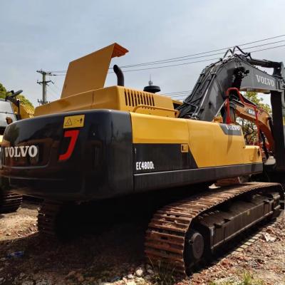 Κίνα 2016 έτος VOLVO EC480 Excavator με καλύτερη απόδοση και αρχική υδραυλική αντλία προς πώληση