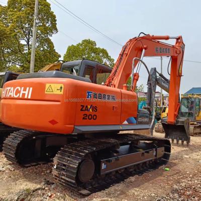 Κίνα Η Hitachi ZX200 Excavator 20ton κατασκευασμένη στην Ιαπωνία για καταστήματα υλικών κατασκευής από το 2016 προς πώληση