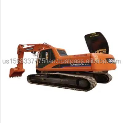 Κίνα 20 τόνων Doosan DH220 Crawler Excavator με χωρητικότητα κουβάς 0,5m3 και ενεργά χαρακτηριστικά προς πώληση