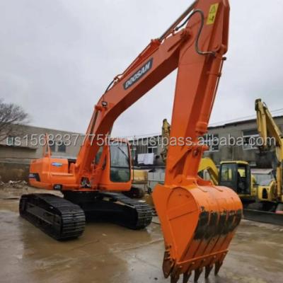 Κίνα 20 τόνων Doosan DH220 Crawler Excavator με χωρητικότητα κουβάς 0,5m3 και ενεργά χαρακτηριστικά προς πώληση