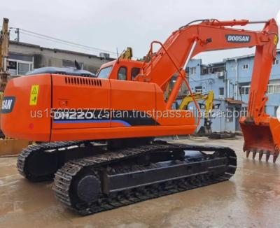 Κίνα 20 τόνων Doosan DH220 Crawler Excavator με χωρητικότητα κουβάς 0,5m3 και ενεργά χαρακτηριστικά προς πώληση