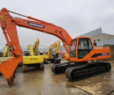 Κίνα 20 τόνων Doosan DH220 Crawler Excavator με χωρητικότητα κουβάς 0,5m3 και ενεργά χαρακτηριστικά προς πώληση