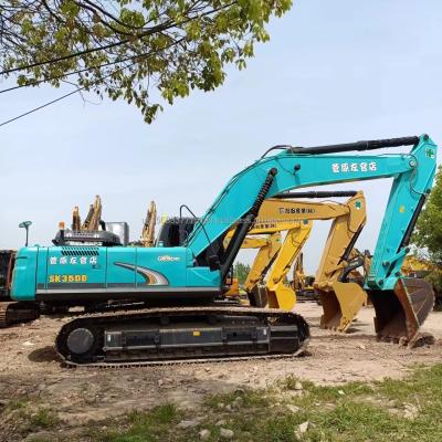 Κίνα Κομπέλκο SK350 Εκσκαφέας Καλή απόδοση Ιδανική για μεγάλα κατασκευαστικά έργα προς πώληση