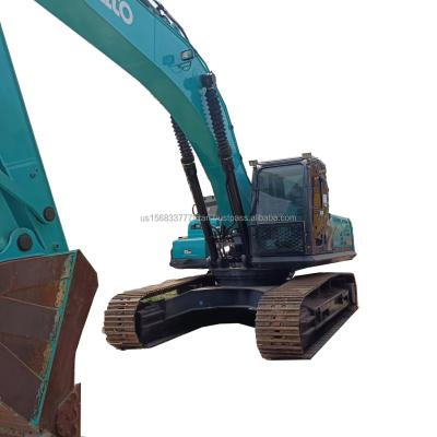 Κίνα Κομπέλκο SK350 Εκσκαφέας Χρησιμοποιούμενο Μεγάλη υδραυλική κατασκευαστική μηχανή προς πώληση