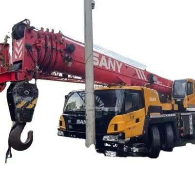 중국 45000kg 사용 된 SANY 200톤 크레인 기계 1000-1500 작업 시간 판매용