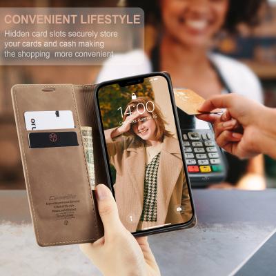 Κίνα CaseMe 15 Ultra Luxury Wallet Case Κάρτα Μαγνητικός Κρατητής TPU δερμάτινο πίσω κάλυμμα για Iphone 15 Pro Phone Case προς πώληση