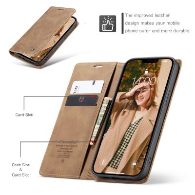 Κίνα CaseMe 15 Ultra Luxury Wallet Case Κάρτα Μαγνητικός Κρατητής TPU δερμάτινο πίσω κάλυμμα για Iphone 15 Pro Phone Case προς πώληση