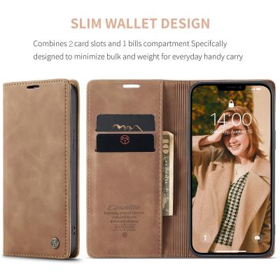 Κίνα CaseMe 15 Ultra Luxury Wallet Case Κάρτα Μαγνητικός Κρατητής TPU δερμάτινο πίσω κάλυμμα για Iphone 15 Pro Phone Case προς πώληση