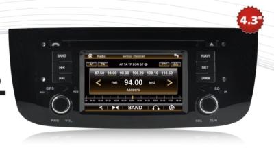 Cina Player multimediale Fiat Punto a 4.3 pollici e Fiat Linea Dvd con l'/FM in vendita