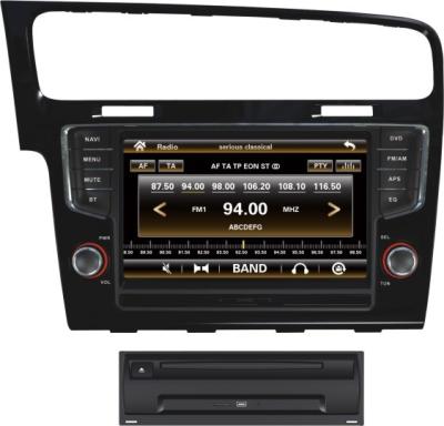 Cina Deviazione standard Mp5 di Bluetooth USB di baccano di VW DVD GPS 2 del telecomando 12Volt di Wifi per golf 7 in vendita