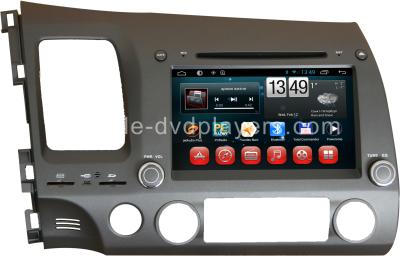 Cina Palyer del dvd di Bluetooth Honda per Honda Civic con Honda Navi Dvd per RDS in vendita