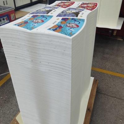 Chine Feuille de papier enduit de PLA pour une solution d'emballage durable avec des épaisseurs personnalisées à vendre