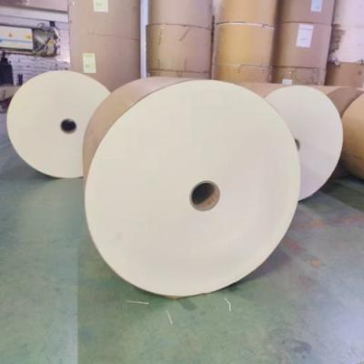China Single PLA Coated Cup Bottom Paper in Roll White Paper Roll for 100% Biodegradable Paper Cups Bottom Rolls for sale