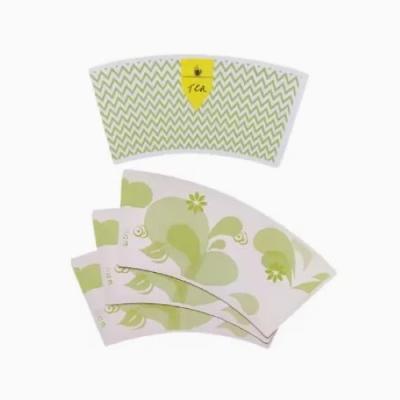 China 100% Virgin Wood Pulp Food Packaging One Side Two Side PE PLA Coated Paper Cup Fan for sale