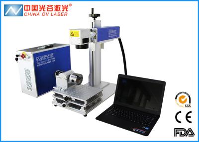 China Vezel30w IPG Laser die Machine met Roterende Apparaten 80mm en tweede Werkende Lijst merken Te koop