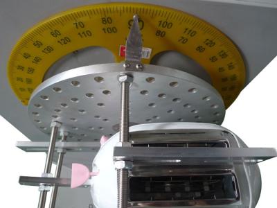 China IEC60335-1 cordón de la fuente de la cláusula 25,14 que dobla el aparato de la prueba con una estación de trabajo en venta