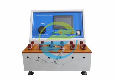 China Voltaje de prueba de levantamiento del probador de la temperatura del probador del zócalo del enchufe IEC60884-1 menos que 12V en venta