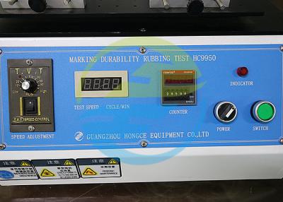 중국 IEC 60884 테스트 장비: 5-60 번 / 분 테스트 속도 판매용
