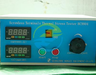 China IEC60884-1 Ajuste sin pasos de la corriente de carga 192 ciclos Testador de enchufe de enchufe sin tornillo en venta