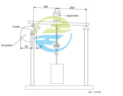 China Máquina de ensayo de resistencia a la tracción con velocidad de ensayo de fuerza de retención de cable suave 60 veces / min Máquina de ensayo en venta