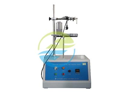 China Velocidad de ensayo10±2 RPM Guía del equipo Estrutura del carril Estación de trabajo única Conductor Dispositivo de ensayo de grado de daño en venta