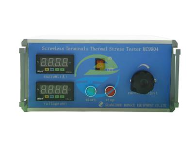 China Pruebador de enchufe de enchufe IEC60884-1 Ajuste de corriente de carga sin pasos 192 ciclos en venta