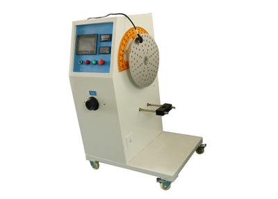 China Cordón que dobla la máquina IEC60335 de la sola estación del ° de la prueba 0-360 para el aparato electrodoméstico en venta