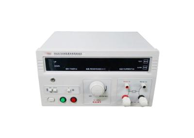 China Equipo de prueba de tierra del IEC de la resistencia 70A del indicador digital en venta