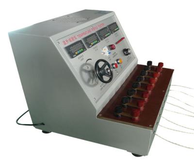 중국 IEC 60884 마개 핀 커넥터 0 ℃ - 150℃ 온도 일어나는 시험 장치 판매용